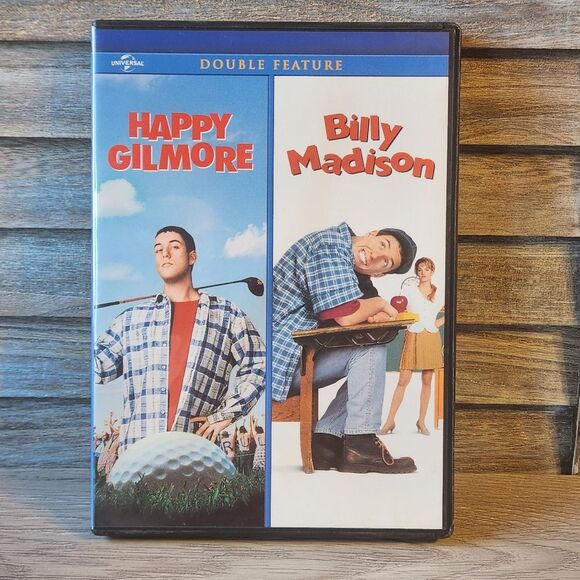 DVD | Media | Happy Gilmore Billy Madison Double Feature Dvd Comedy ...